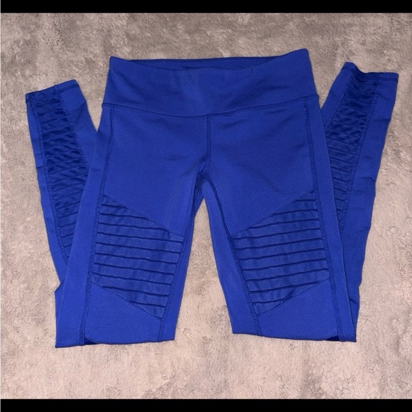 ALO Yoga | Pants & Jumpsuits | Alo Yoga Royal Blue Leggings | Poshmark